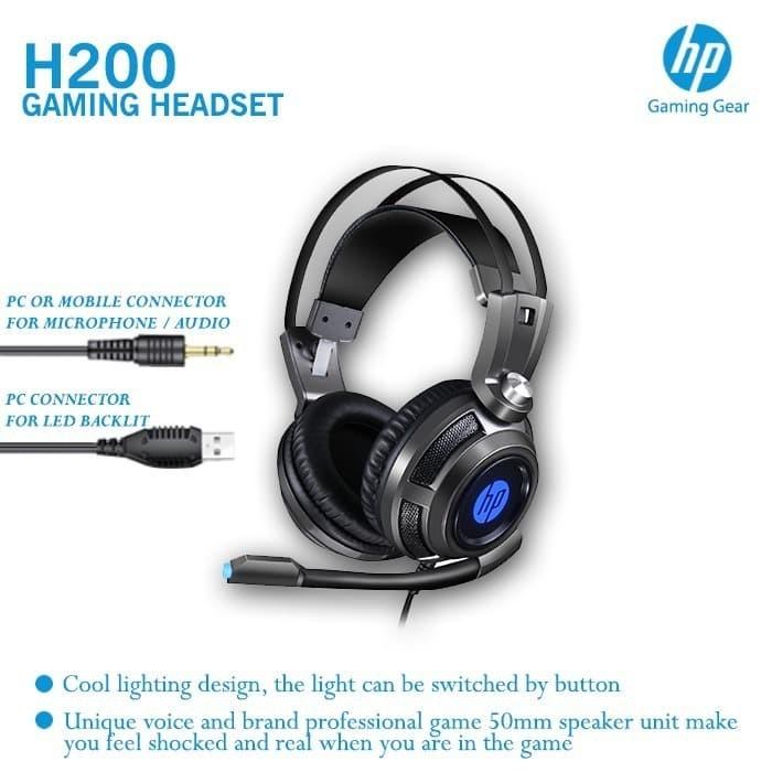 Digitalzone - Jual HP HEADSET GAMING H200 di Jakarta